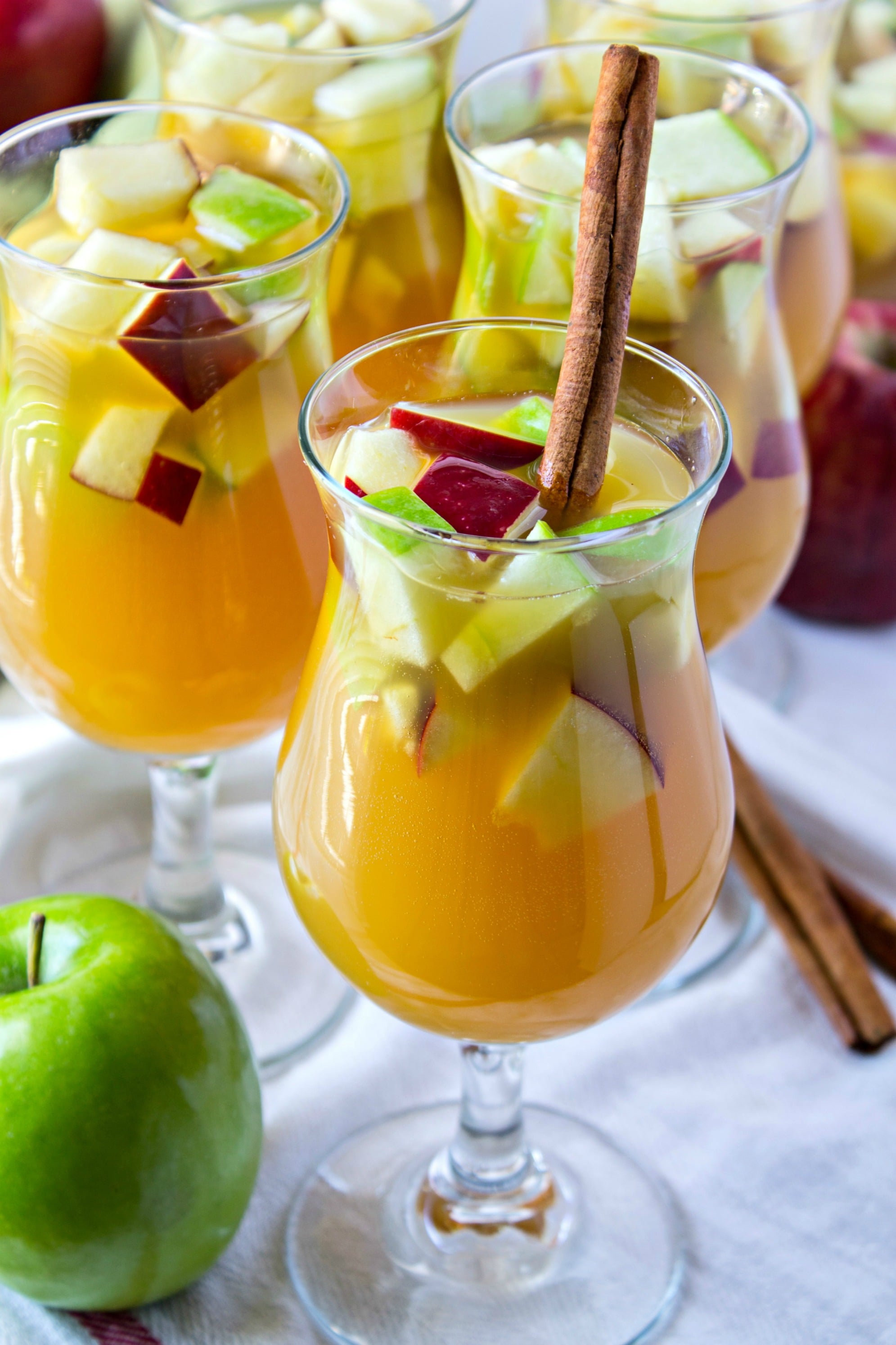 Sparkling Apple Cider Sangria CPA Certified Pastry Aficionado