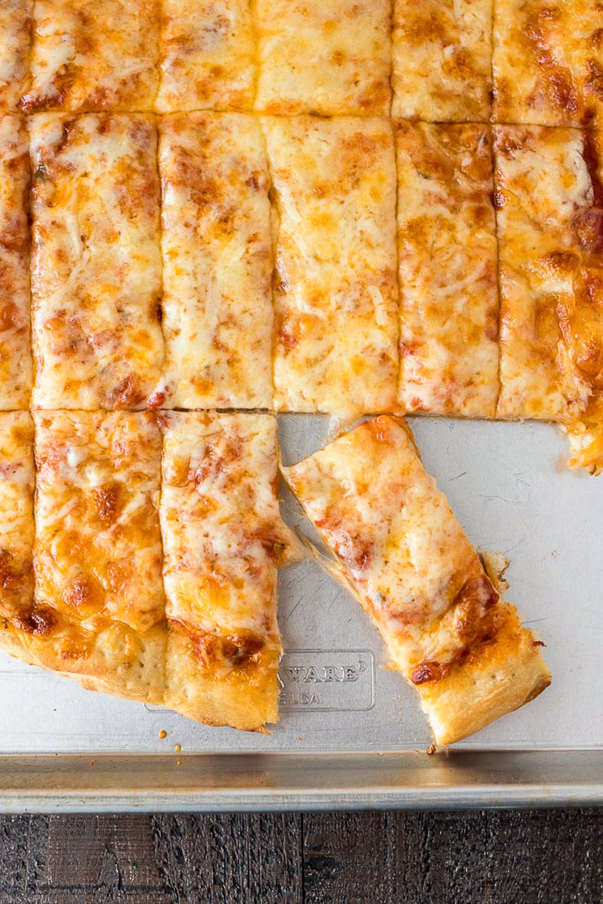 Four Cheese Pizza Dunkers - CPA: Certified Pastry Aficionado